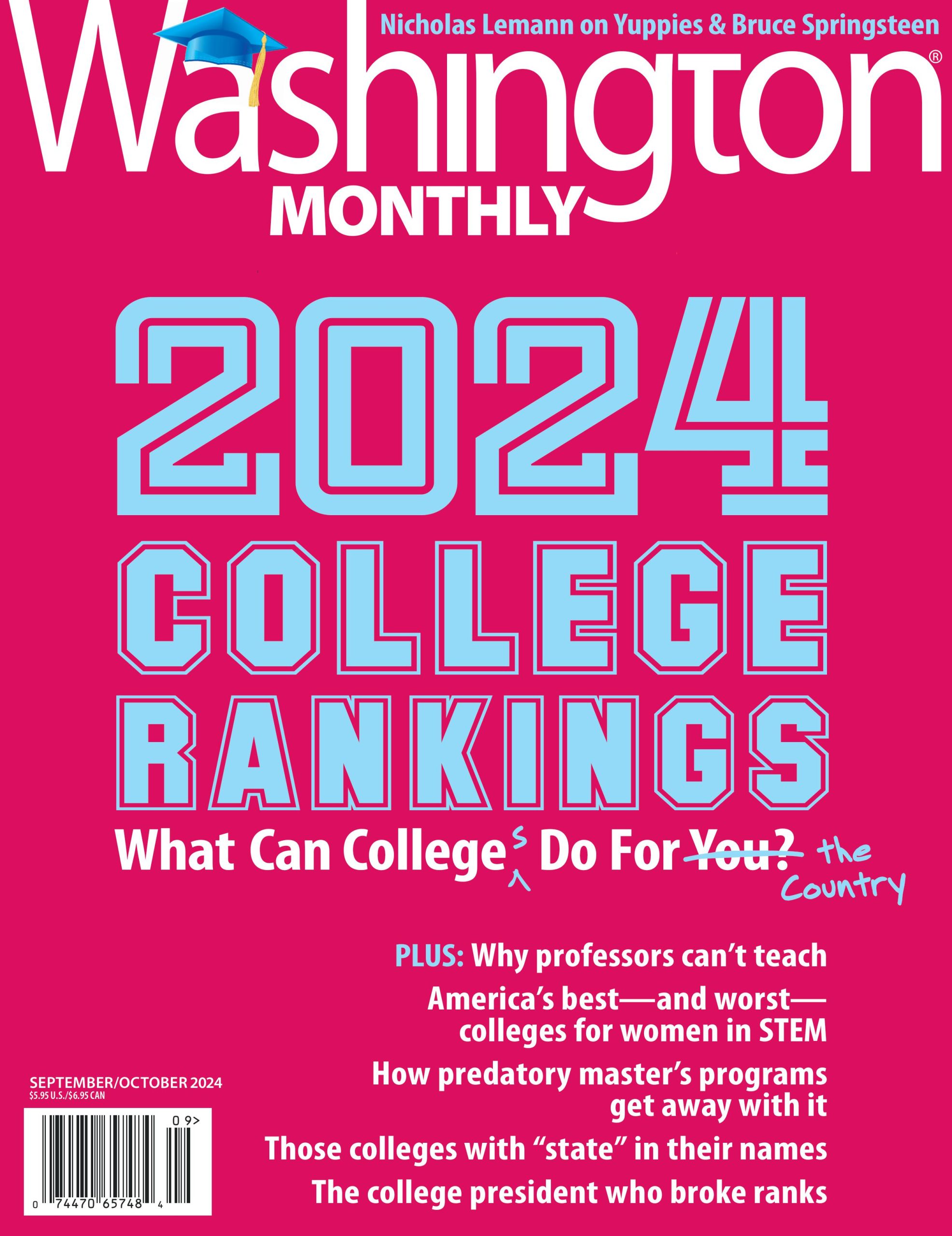 College Guide Past Issues | Washington Monthly